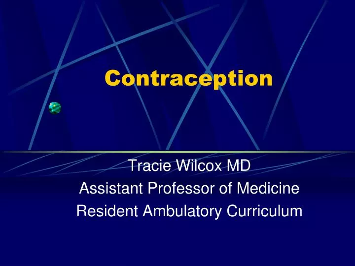 PPT - Contraception PowerPoint Presentation, free download - ID:1365615