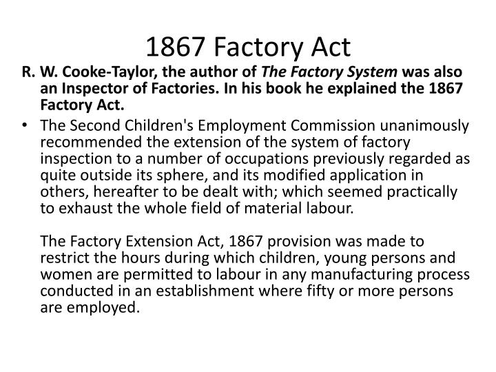 PPT - Child Labor and Education During the Industrial Revolution ...