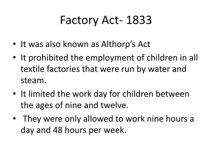 PPT - Child Labor and Education During the Industrial Revolution ...