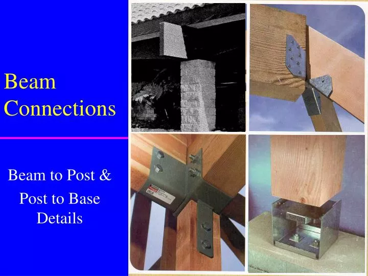 PPT - Beam Connections PowerPoint Presentation, free download - ID:1367242