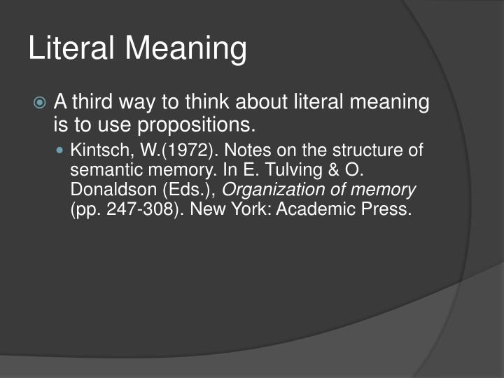 PPT - Semantics and discourse PowerPoint Presentation - ID:1367571