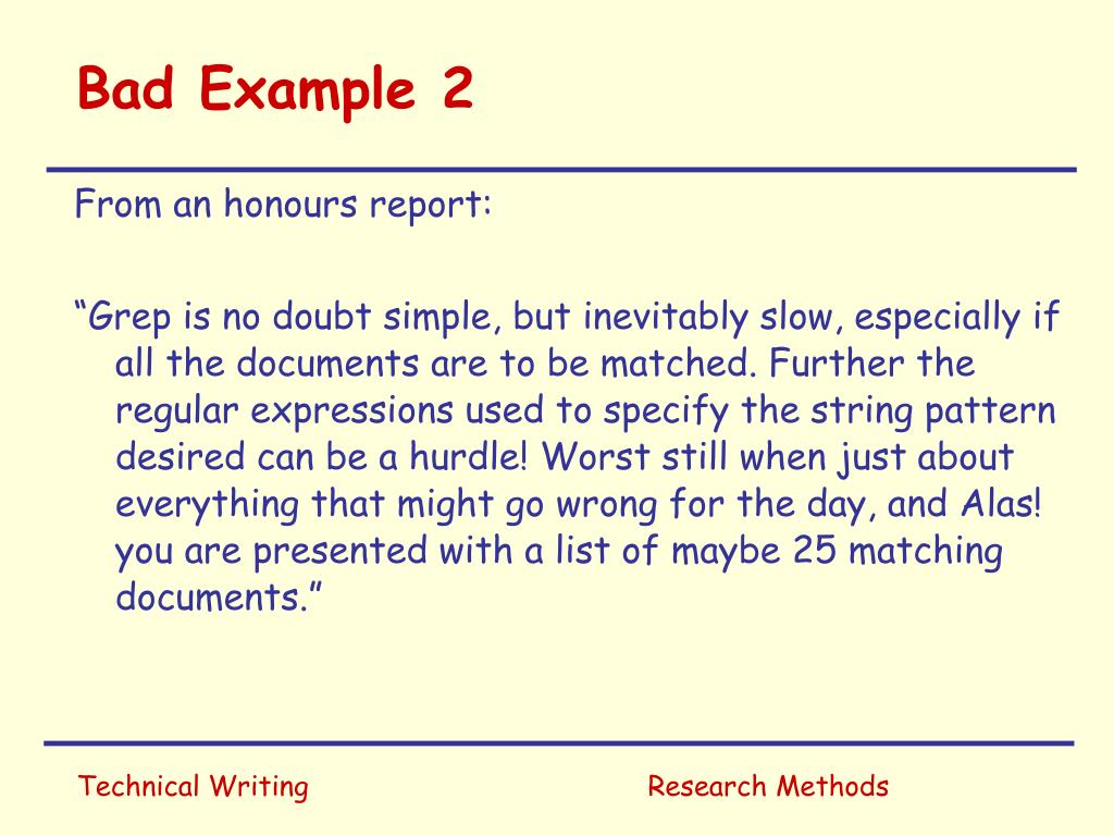 PPT COSC2148 2149 2150 Research Methods Technical Writing PowerPoint