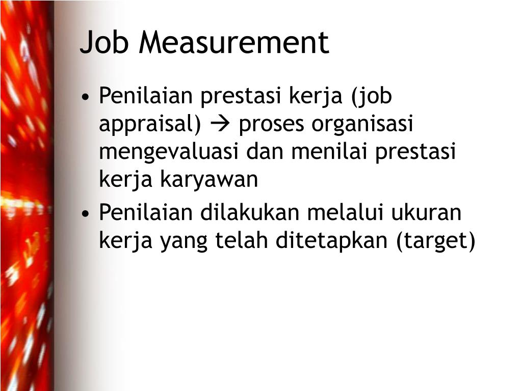 PPT - Job Measurement, Kompensasi, Promosi & PHK PowerPoint ...