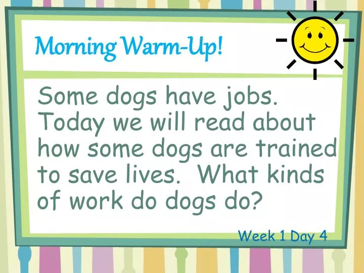 PPT - Morning Warm-Up! PowerPoint Presentation, free download - ID:1368863