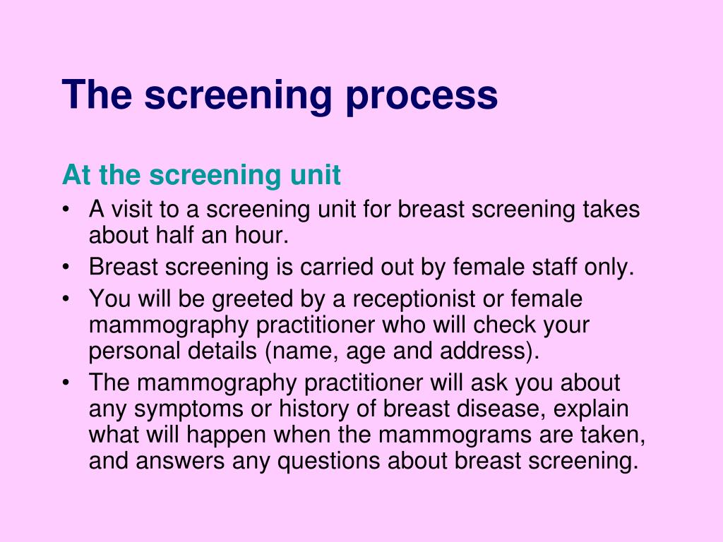PPT - Breast Screening Guide: Why, How, and Where to Get Screened ...