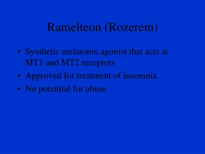 PPT - Melatonin and Sleep PowerPoint Presentation - ID:1369674
