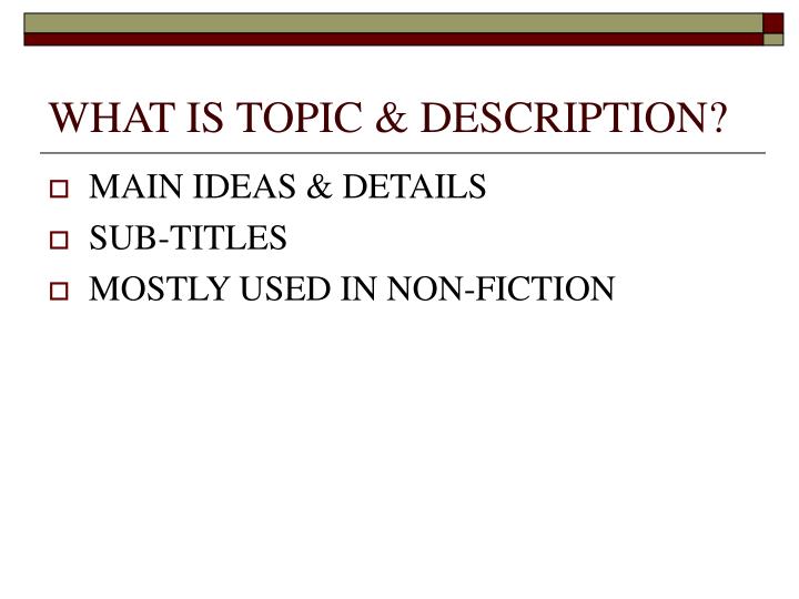 PPT - HOW DOES THE AUTHOR ORGANIZE THE TEXT? PowerPoint Presentation ...