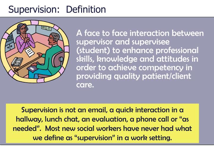 PPT - Field Supervision in Social Work NKU Field Supervisor Training ...