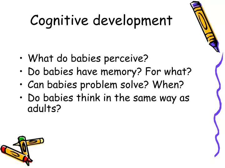 PPT - Cognitive development PowerPoint Presentation, free download - ID ...