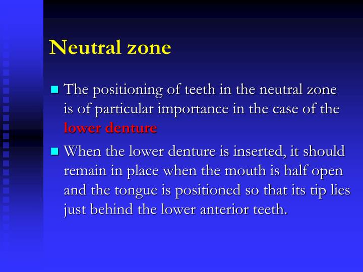 What Is A Neutral Zone In Medicine at Albert Prowell blog