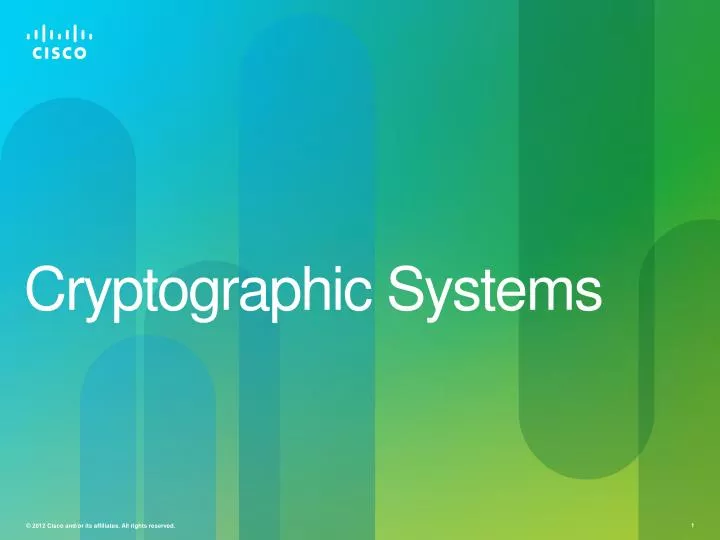 PPT - Cryptographic Systems PowerPoint Presentation, free download - ID ...