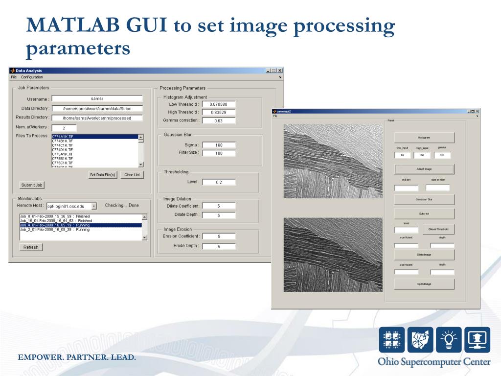 Ppt Parallel Matlab In Production Supercomputing With Applications In Signal And Image
