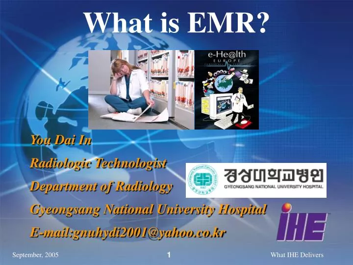 PPT - What is EMR? PowerPoint Presentation, free download - ID:1377622