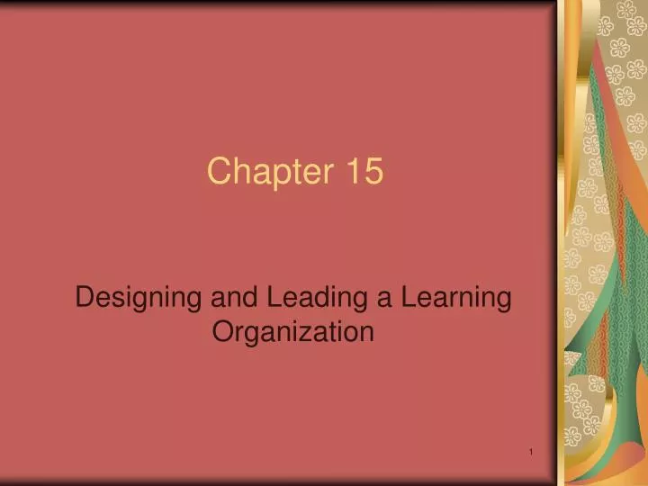 PPT - Chapter 15 PowerPoint Presentation, free download - ID:1377868