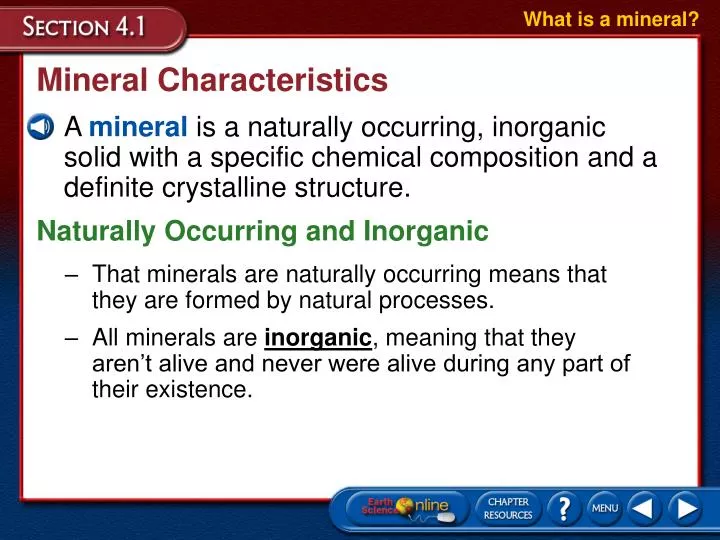 PPT - Mineral Characteristics PowerPoint Presentation, free download ...
