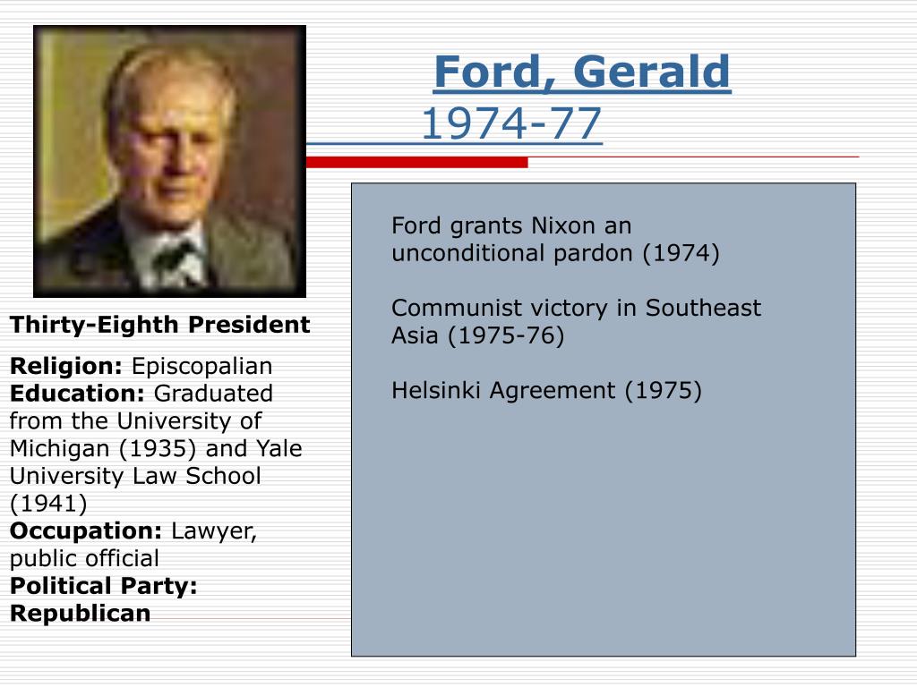 PPT - The Presidents of the United States PowerPoint Presentation, free ...