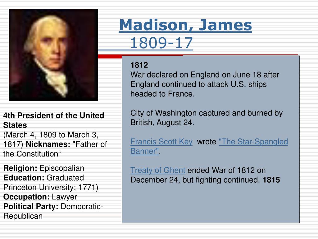 PPT - The Presidents of the United States PowerPoint Presentation, free ...