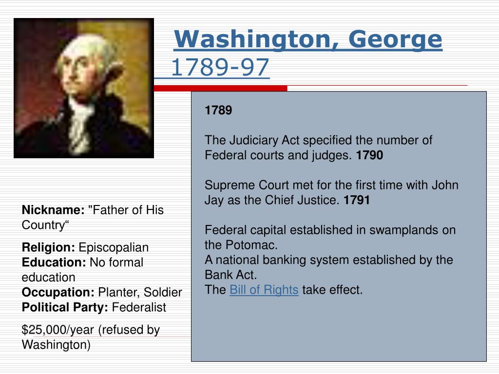 PPT - The Presidents of the United States PowerPoint Presentation, free ...