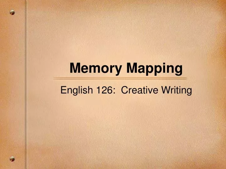 PPT - Memory Mapping PowerPoint Presentation, free download - ID:1379080
