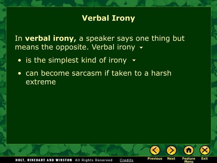 PPT - What Is Irony? PowerPoint Presentation - ID:1379233