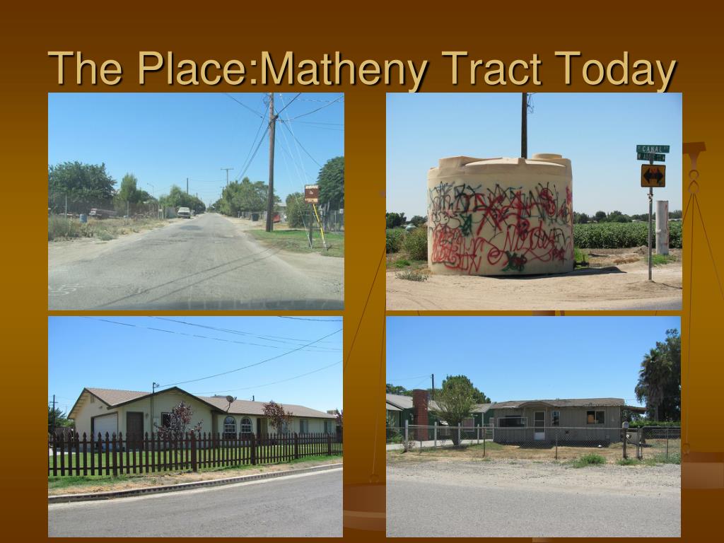 PPT - Environmental Justice The Story of Matheny Tract PowerPoint ...
