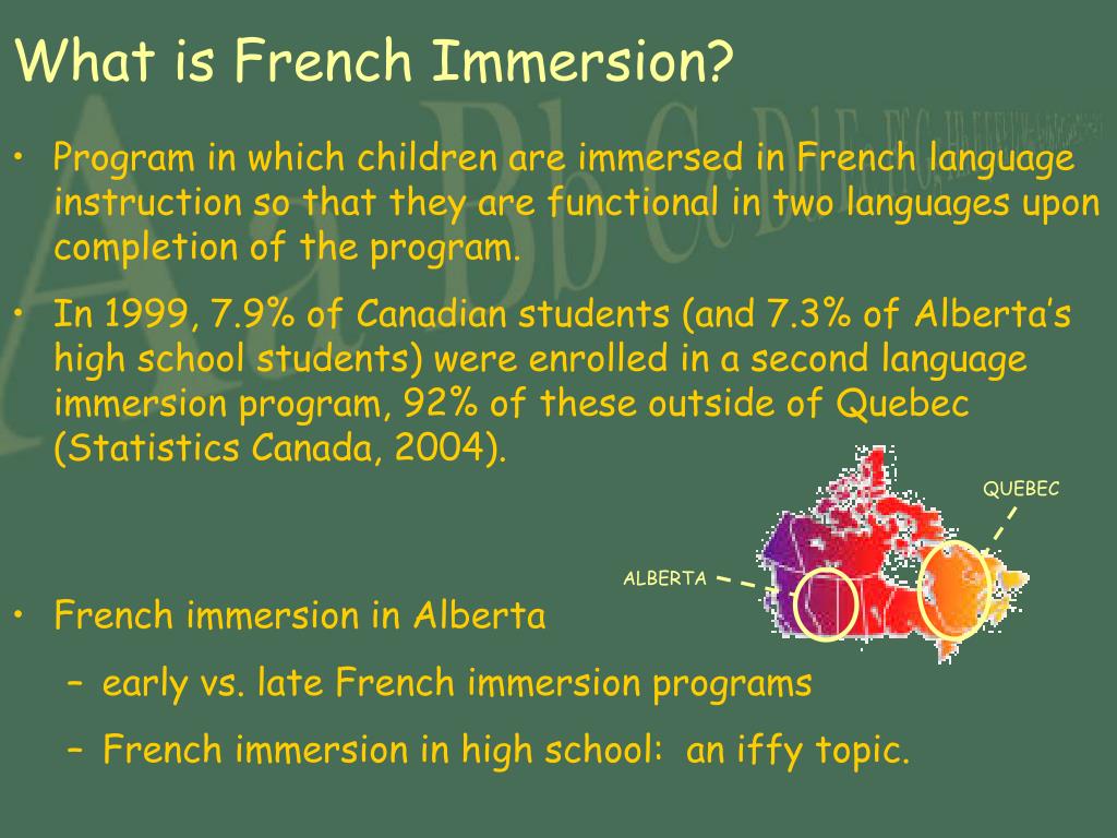 PPT - Attitudes, Motivation and Ethnic Identity in French Immersion ...