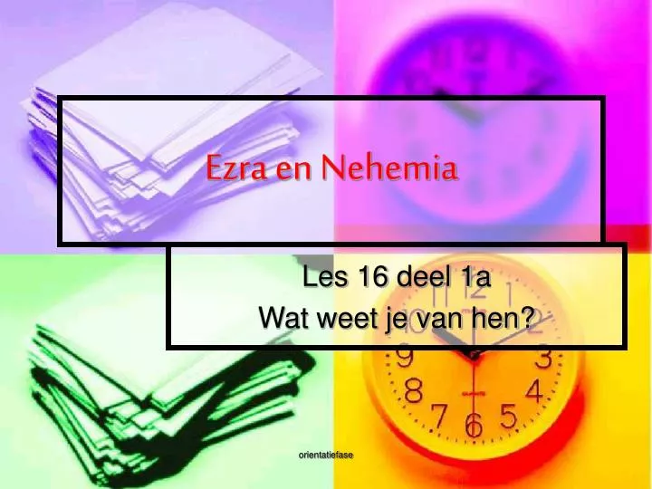 PPT - Ezra en Nehemia PowerPoint Presentation, free download - ID:1380375