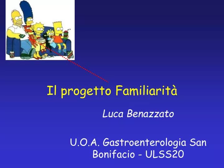 PPT - Il progetto Familiarità PowerPoint Presentation, free download ...