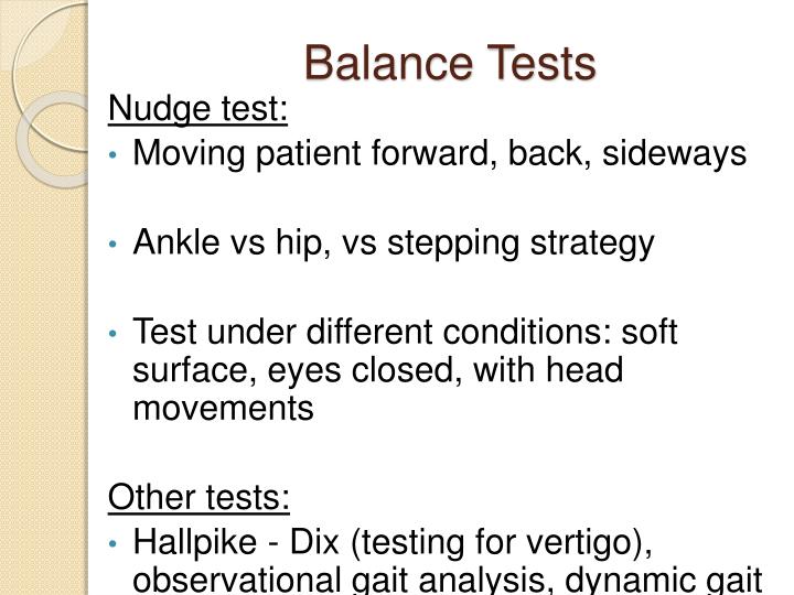 PPT - Balance and Fall Prevention PowerPoint Presentation - ID:1381067