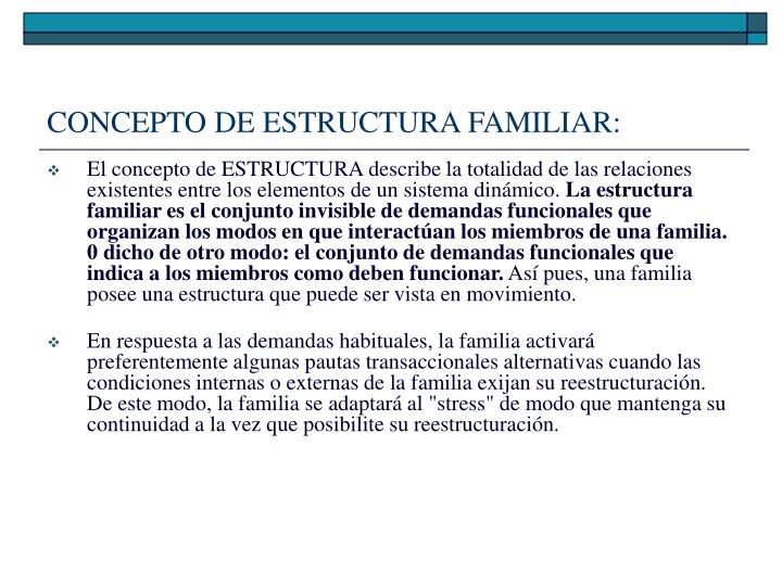 PPT - DIAGNOSTICO DE LA ESTRUCTURA Y FUNCIONALIDAD DE LA FAMILIA ...