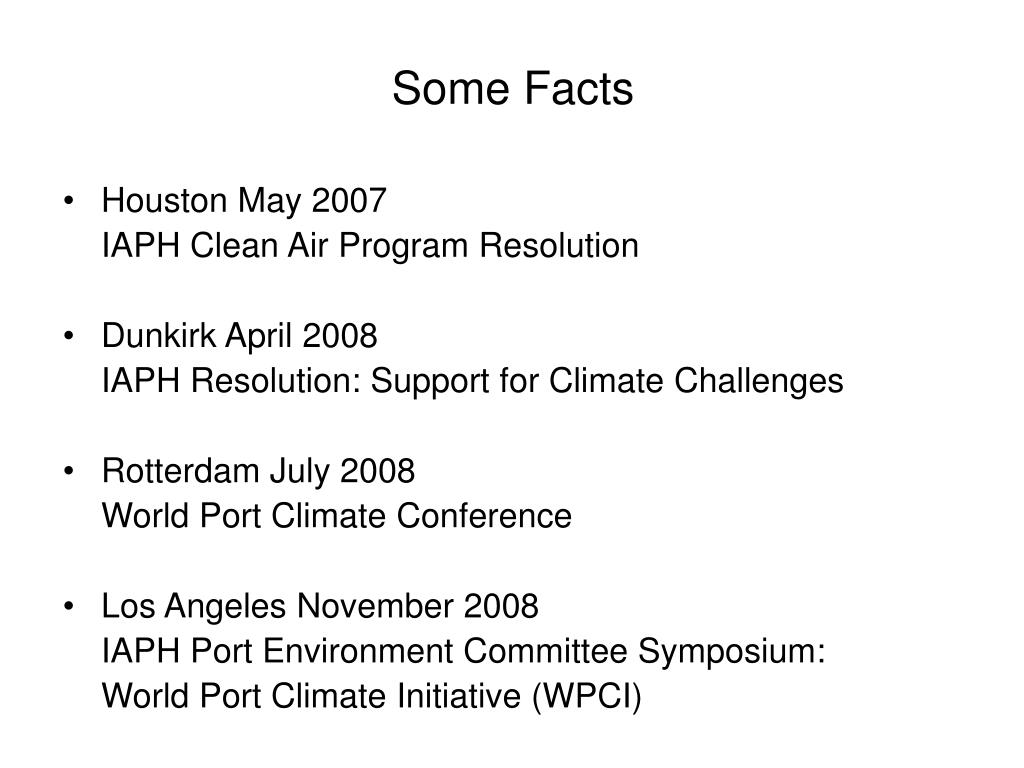 PPT - World Ports Climate Initiative WPCI PowerPoint Presentation, free ...