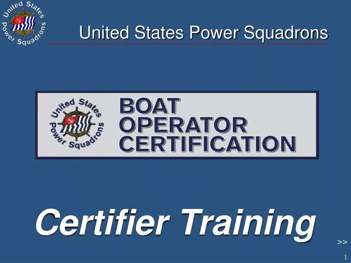 PPT - United States Power Squadrons PowerPoint Presentation, free ...