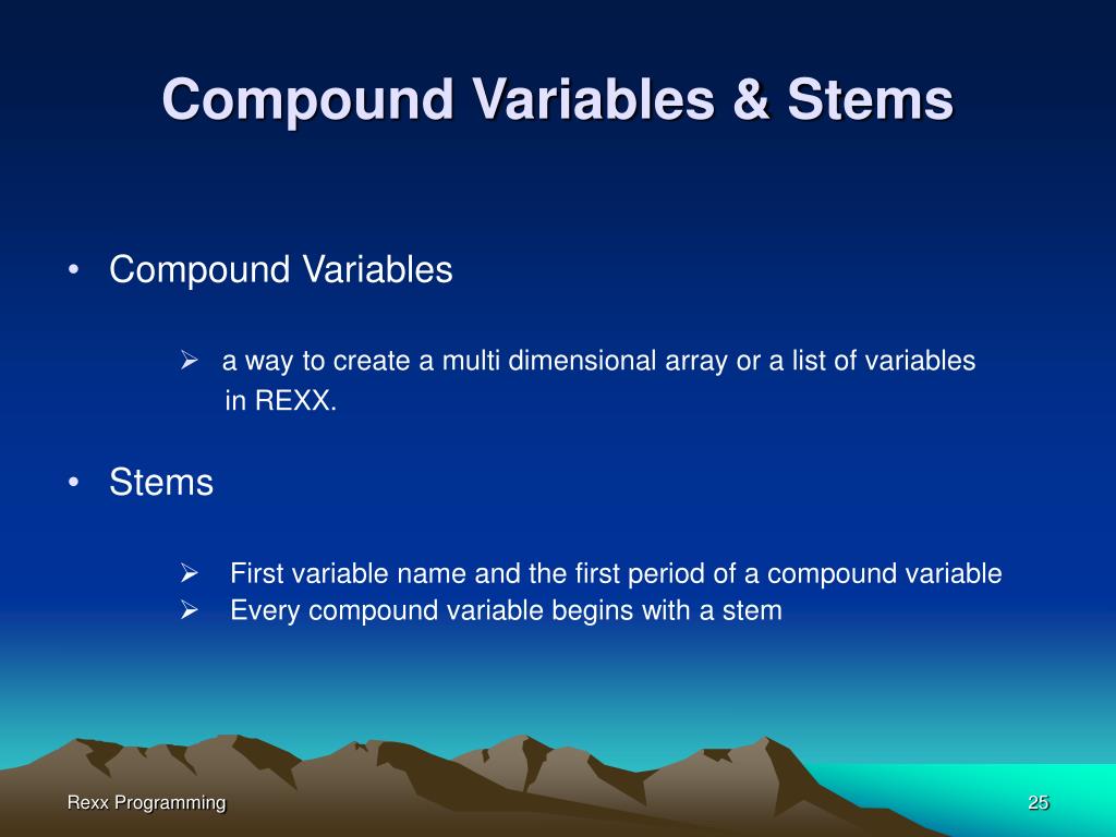 Ppt Introduction To Rexx Programming Syntax Instructions And Functions Powerpoint