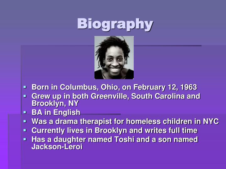 PPT - Jacqueline Woodson PowerPoint Presentation - ID:1383972