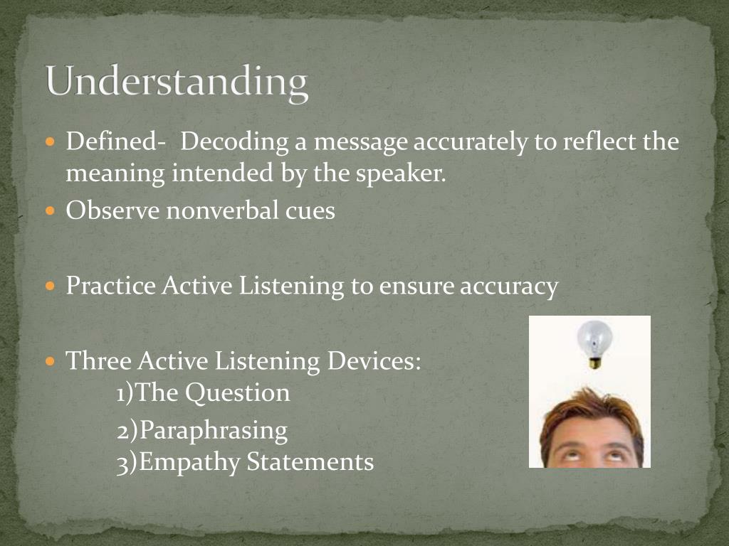 Ppt Five Step Process Of Listening Barriers To Effective Listening