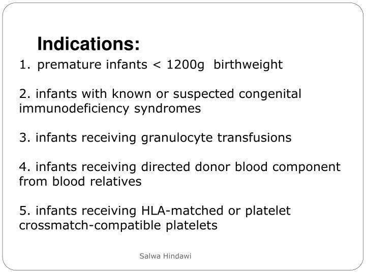 PPT - Blood Transfusion In Neonates and Children PowerPoint ...