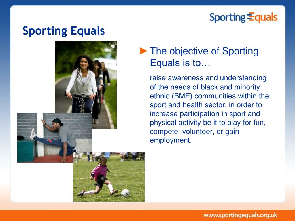 PPT - Nik Trivedi Sporting Equals sports coach UK Tutor Equity CPD ...