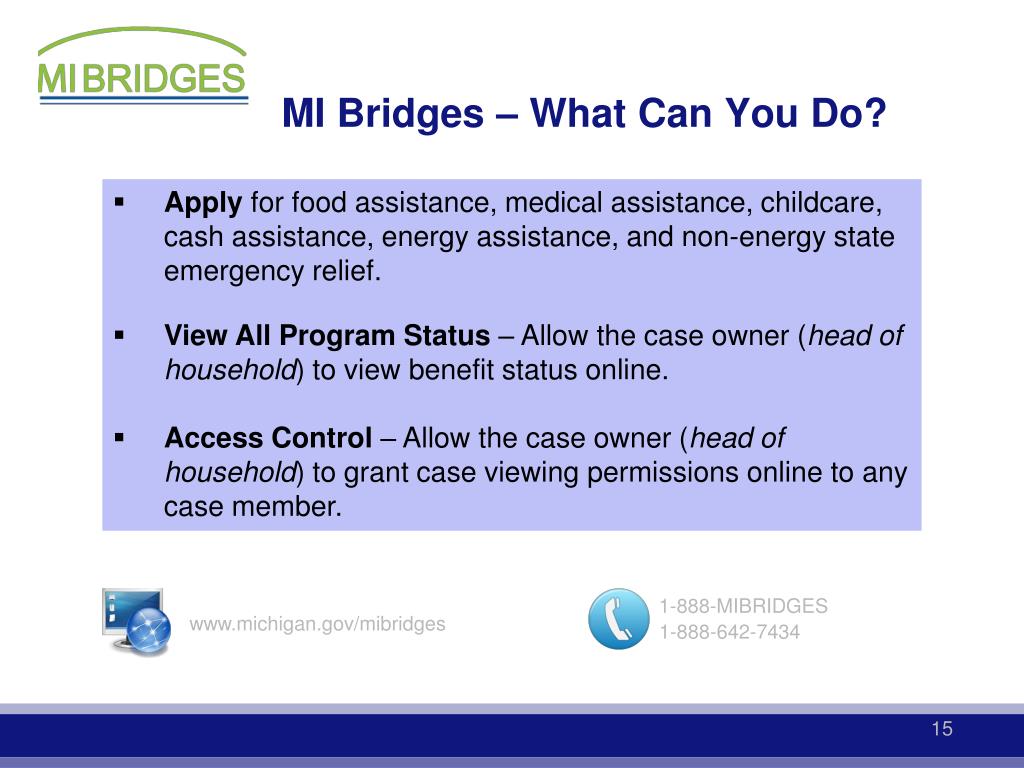 PPT - State of Michigan Department of Human Services and Michigan ...