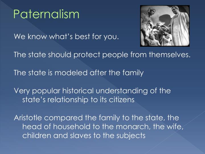 PPT - Paternalism vs. Individual Rights PowerPoint Presentation - ID ...