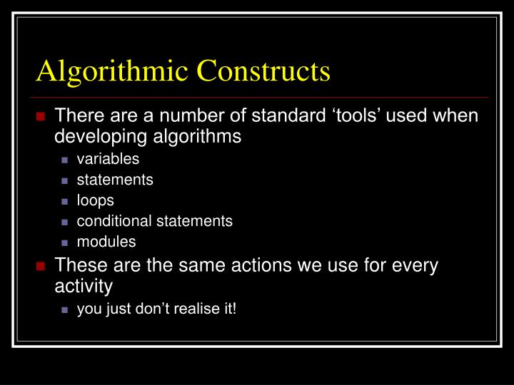 PPT - Algorithms PowerPoint Presentation - ID:1385543