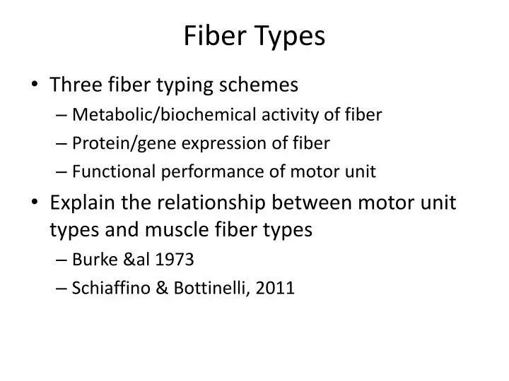 PPT - Fiber Types PowerPoint Presentation, free download - ID:1386229