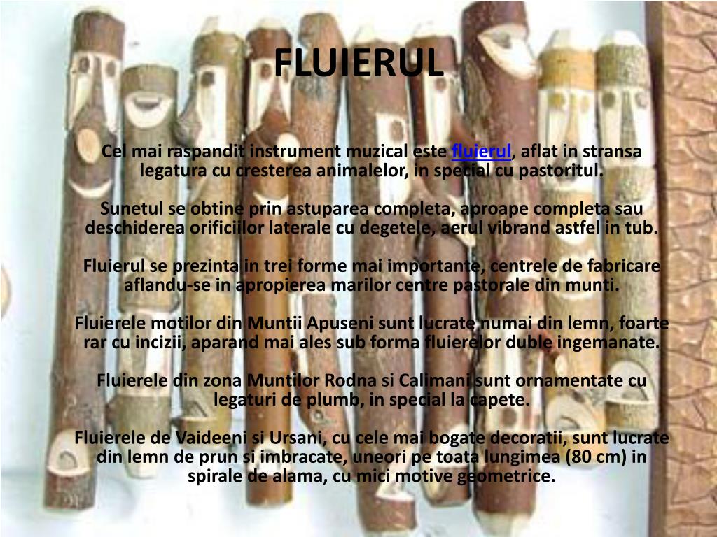 PPT - Dansuri si instrumente muzicale din Romania PowerPoint ...