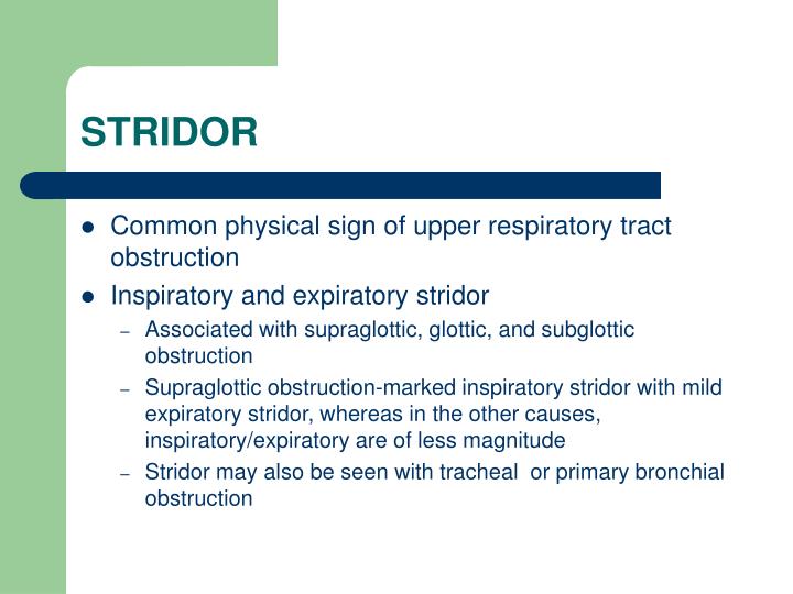 PPT - Upper Respiratory Emergencies PowerPoint Presentation - ID:138847