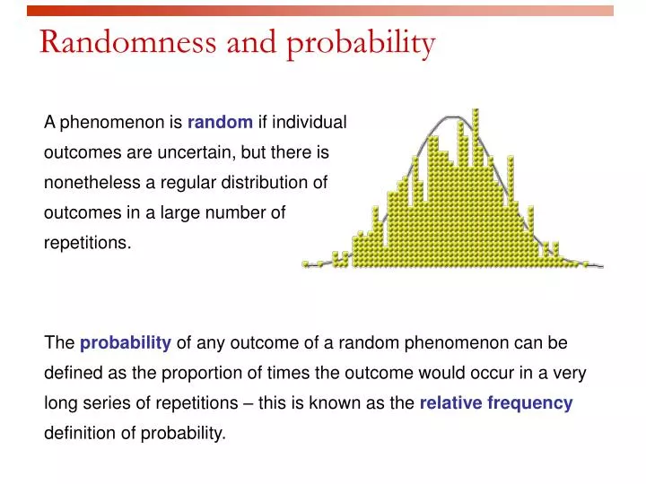 PPT - Randomness and probability PowerPoint Presentation, free download ...