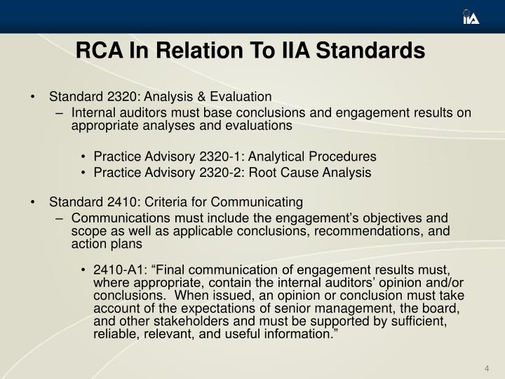 PPT - Root Cause Analysis and critical thought PowerPoint Presentation ...