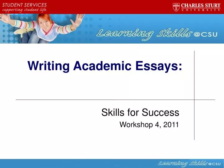PPT - Writing Academic Essays: PowerPoint Presentation, free download ...