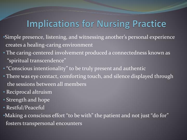 PPT - Jean Watson’s Theory of Human Caring using Evidenced Based ...