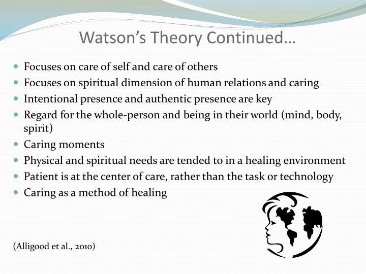 PPT - Jean Watson’s Theory of Human Caring using Evidenced Based ...