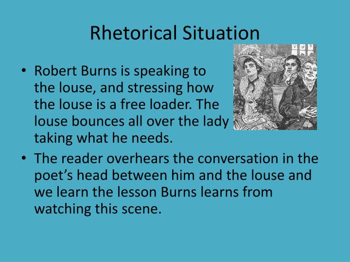 PPT - To a Louse By: Robert Burns PowerPoint Presentation - ID:1390553