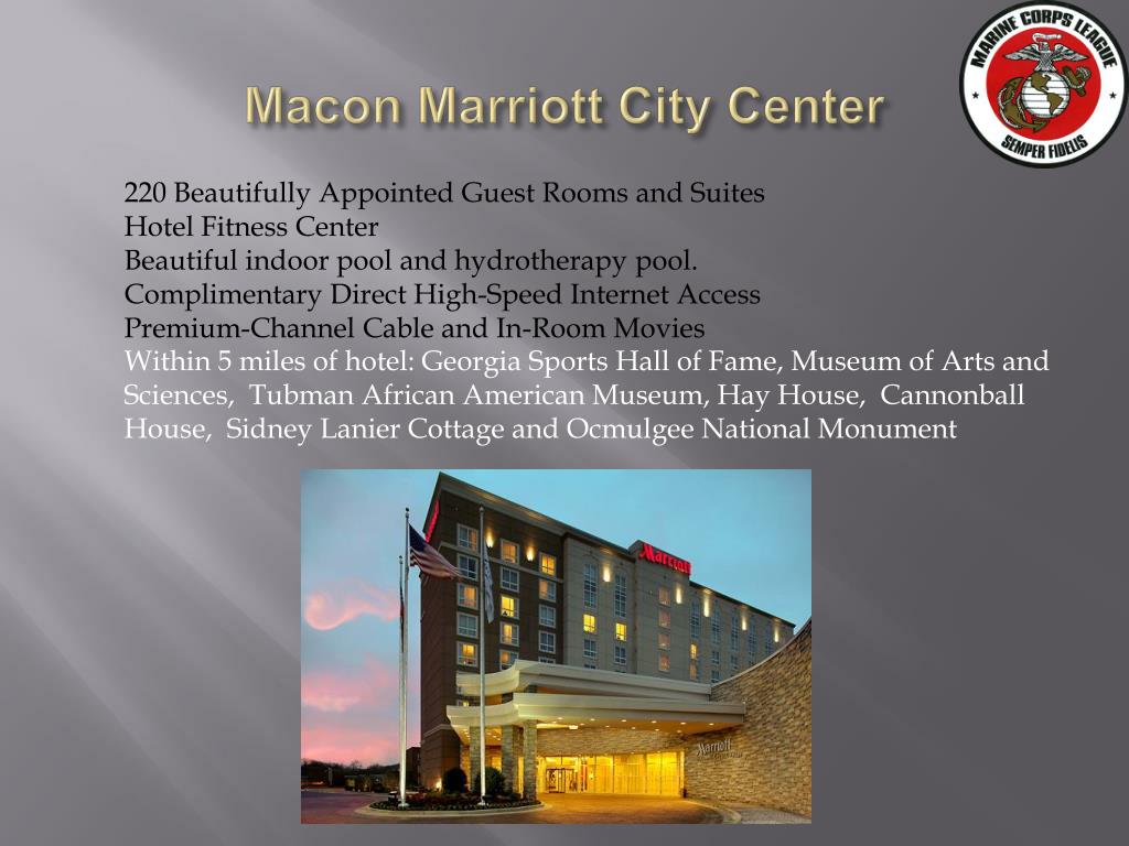 PPT - 22nd Annual Department of Georgia Marine Corps League Convention ...